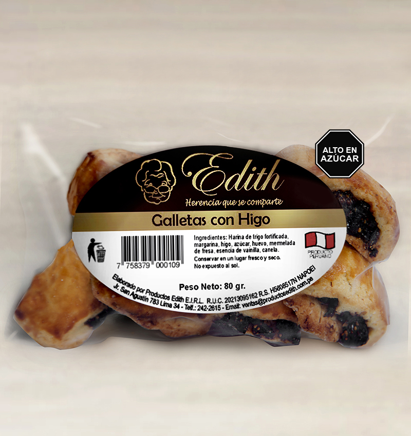 Galletas con Higo – Productos Edith